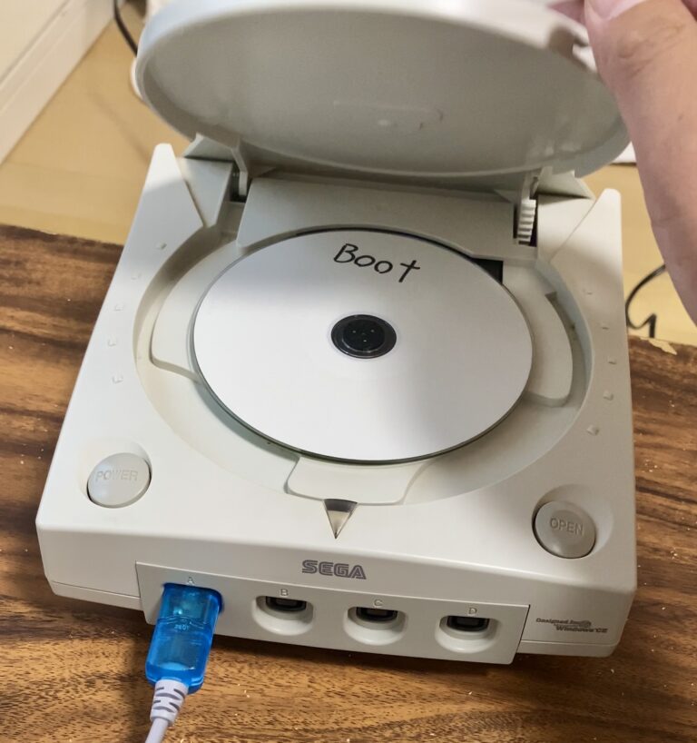 【2024年版】ドリキャスファン必見！！ドリームキャストのROM吸い出しマニュアル（Dreamshell利用）