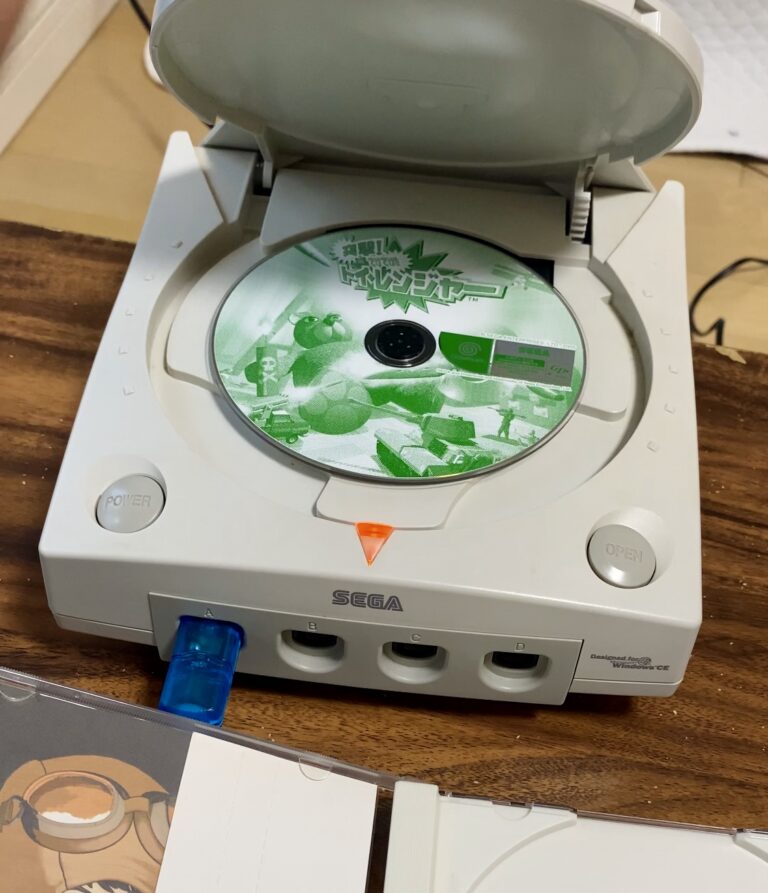 【2024年版】ドリキャスファン必見！！ドリームキャストのROM吸い出しマニュアル（Dreamshell利用）