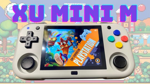中華ゲーム機『XU mini M』レビュー！ポータブル機の新勢力誕生か！！？｜えいどりのあれこれブログ