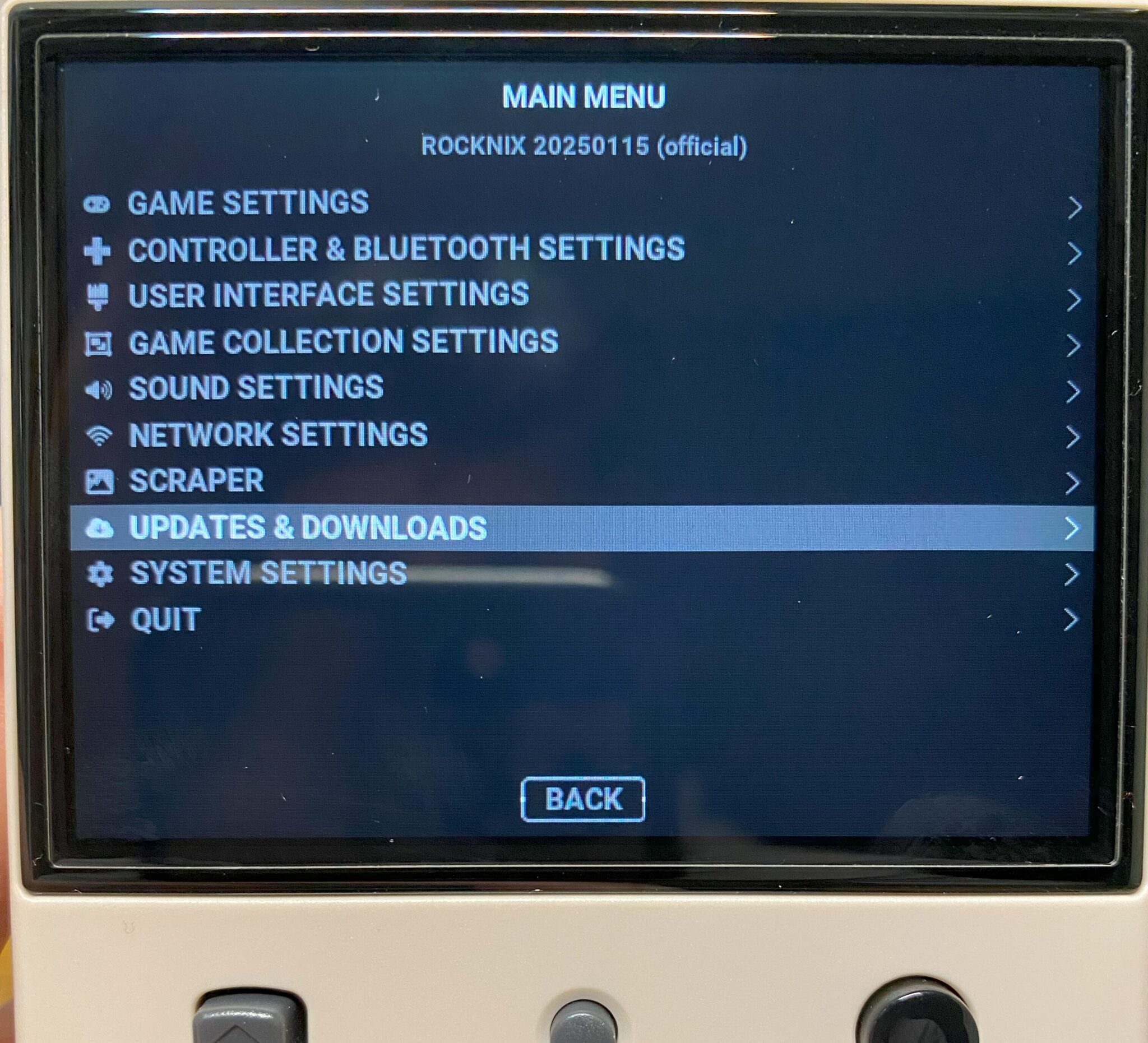 【2025年1月版】ROCKNIXセットアップガイド≪ANBERNIC XXシリーズ編≫｜えいどりのあれこれブログ