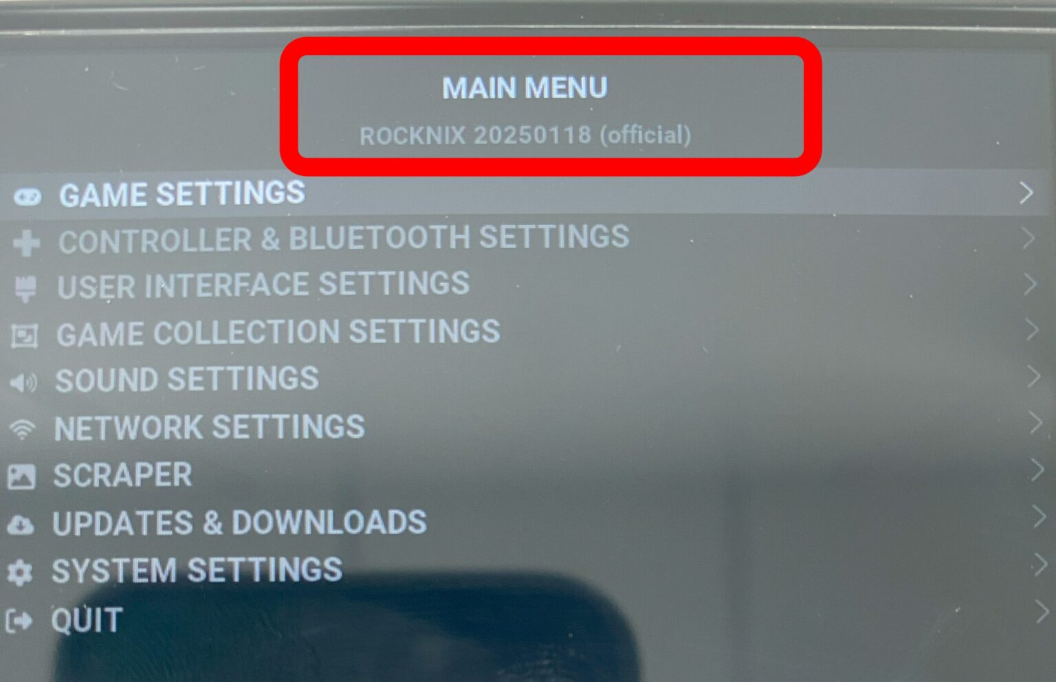 【2025年1月版】ROCKNIXセットアップガイド≪ANBERNIC XXシリーズ編≫｜えいどりのあれこれブログ