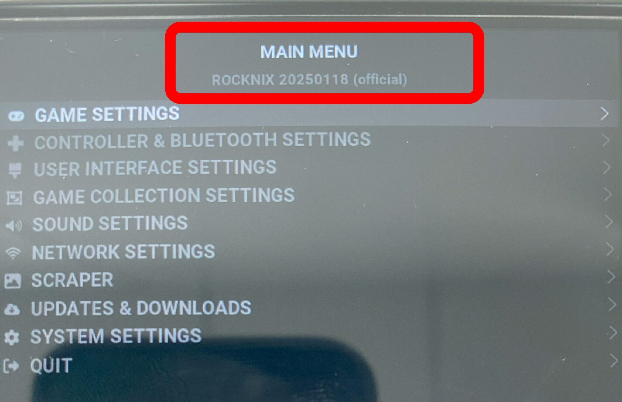 【2025年1月版】ROCKNIXセットアップガイド≪ANBERNIC XXシリーズ編≫｜えいどりのあれこれブログ