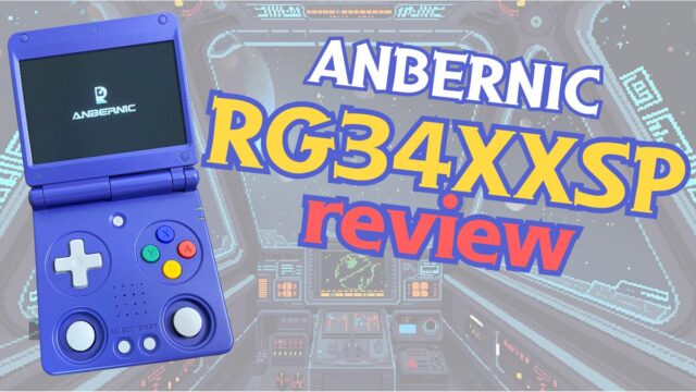 あの子にそっくりな機種にスティックが付いて帰ってきた！！ANBERNIC『RG34XX SP』のご紹介♪｜えいどりのあれこれブログ